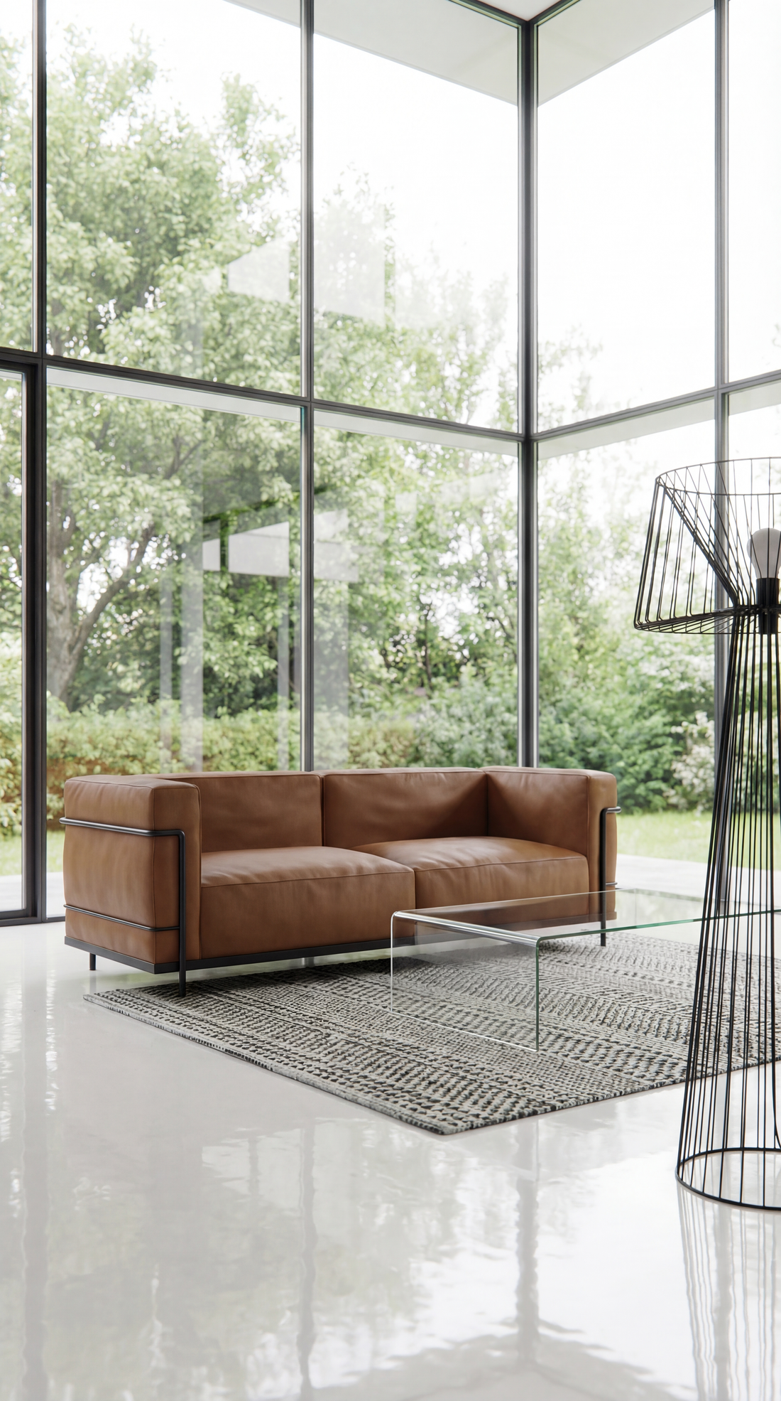 LC3 Confort Grand Modèle Loveseat Sofa Down Feather | Shop Le Corbusier ...