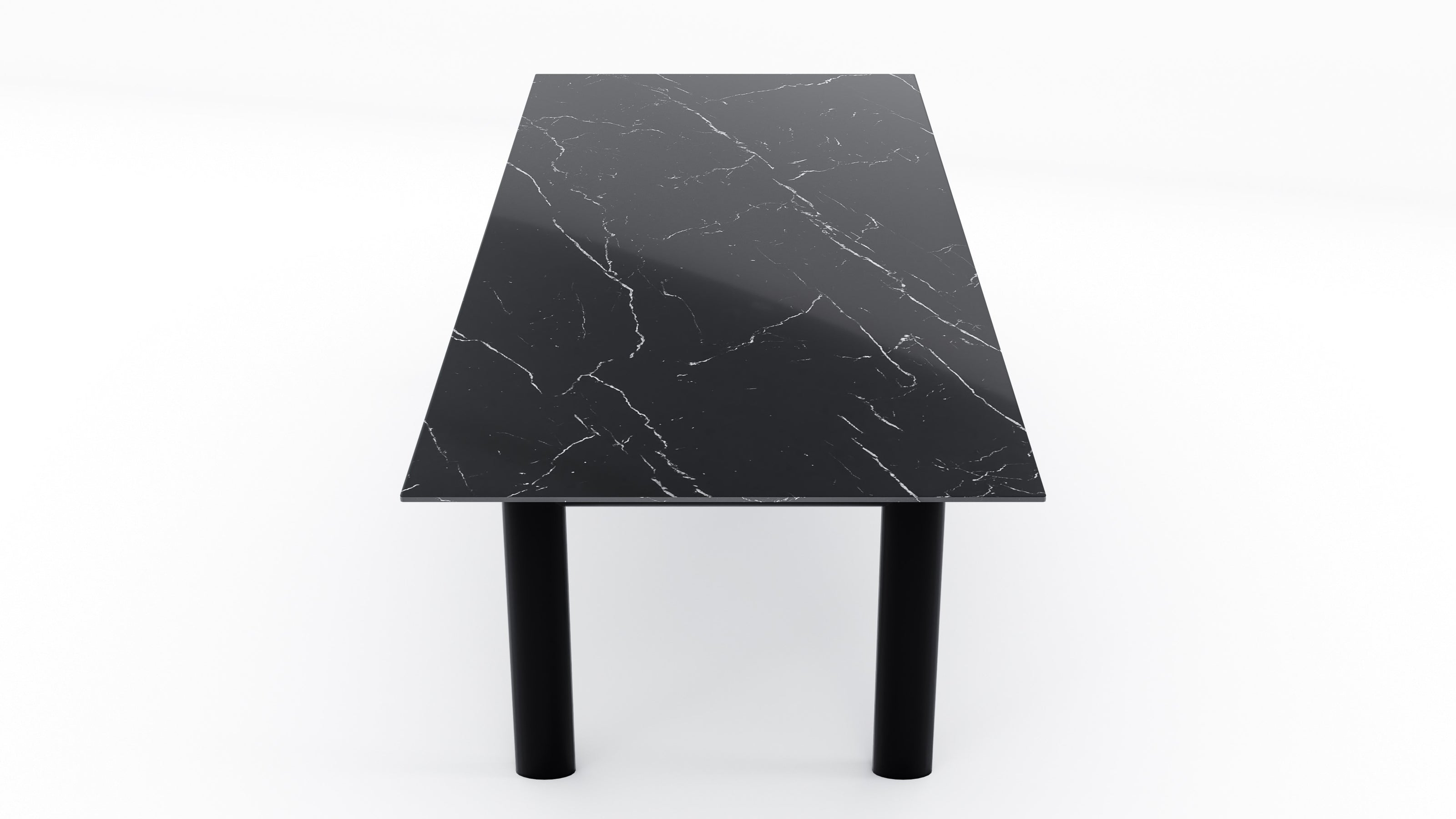 LC6 Table Tube d'Avion Table Dining Table by Le Corbusier | Stone Top
