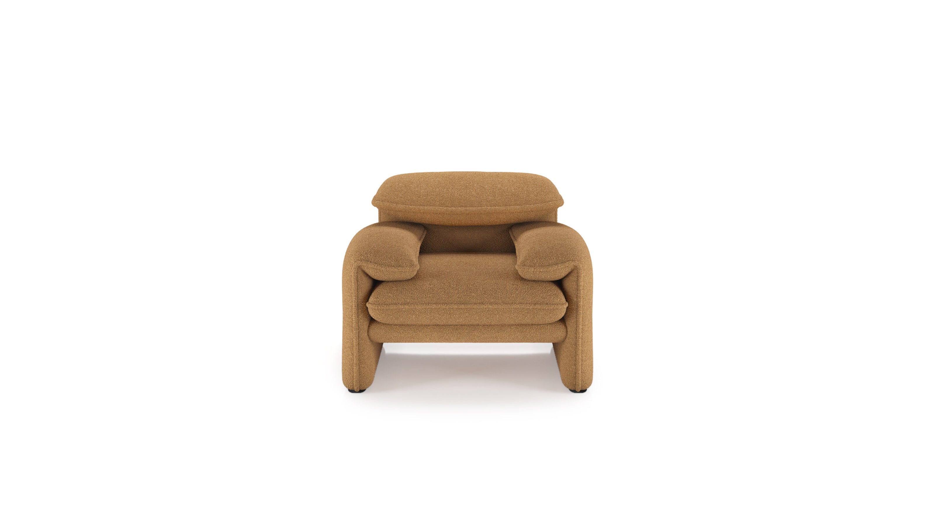 Maralunga Armchair by Vico Magistretti in USA | Large Poltrona 1-Seater ...